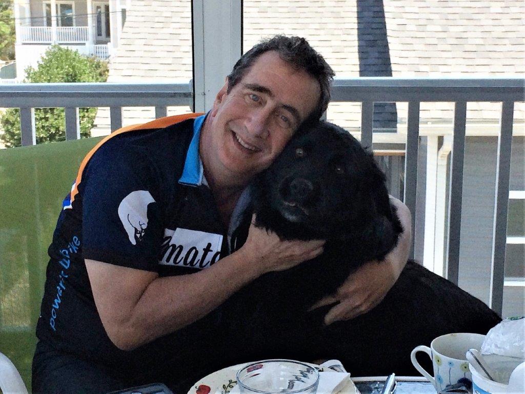 Andrew Loewinger is pushing through the Delaware hills to Climate Ride ...