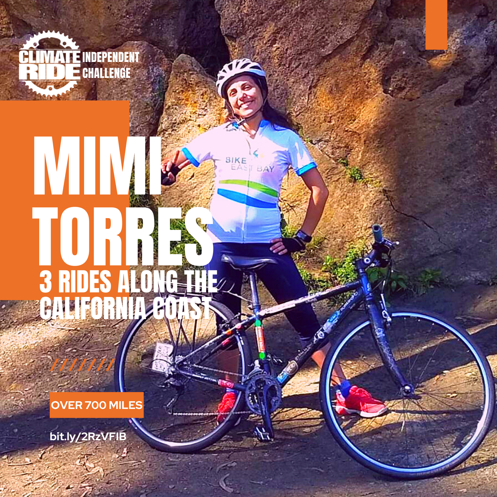 Mimi Torres is taking on a new challenge! - Climate Ride